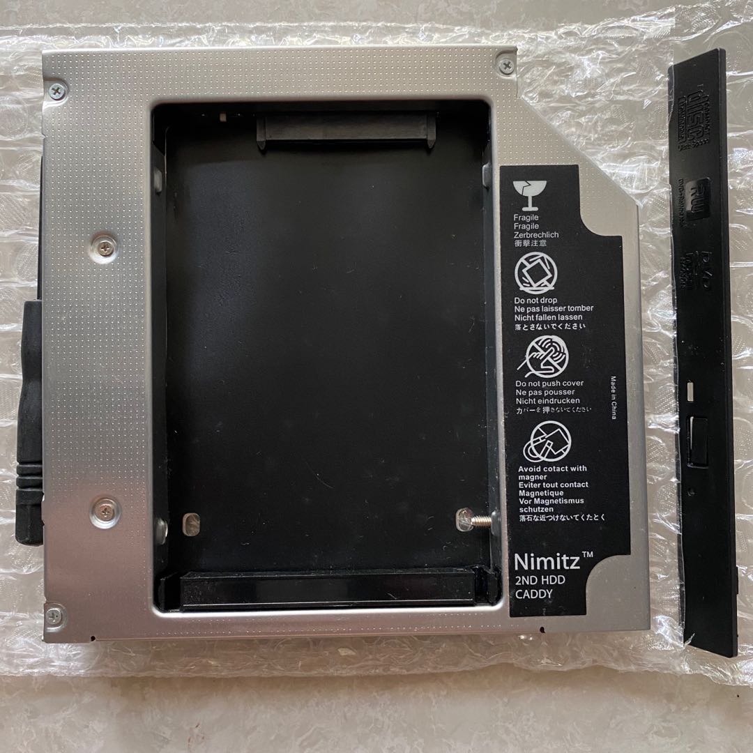HDD caddy for HP ProBook laptop, Computers & Tech, Desktops on Carousell