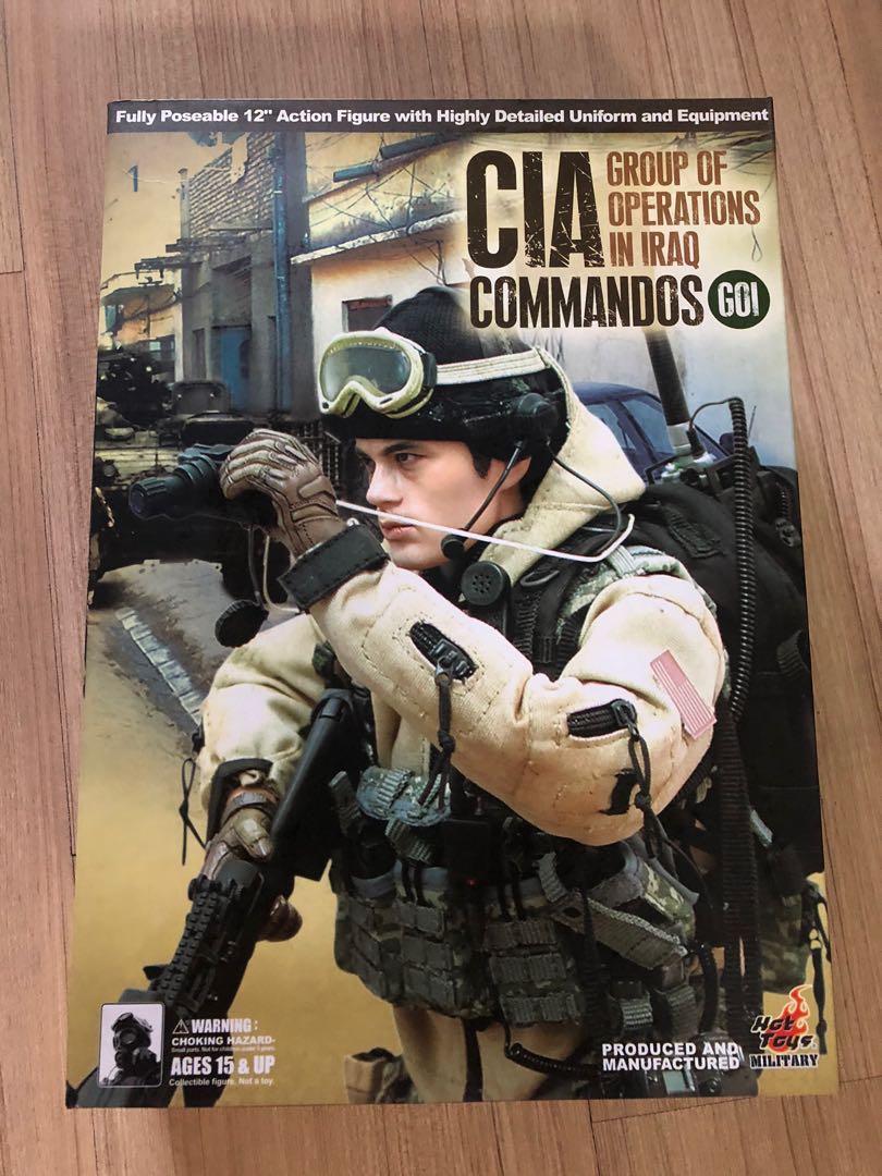 HOT TOYS CIA GROUP OF OPERATIONS IN IRAQ COMMANDOS GCI, Hobbies & Toys ...