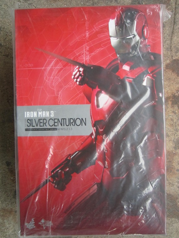Hot Toys : MMS213 IRON MAN 3 - Mark 33 SILVER CENTURION 1/6th scale ...