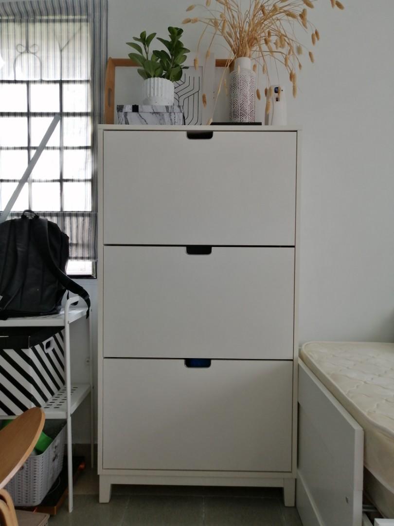 IKEA STALL Shoe Cabinet, Furniture & Home Living, Furniture, Shelves, Cabinets & Racks on Carousell