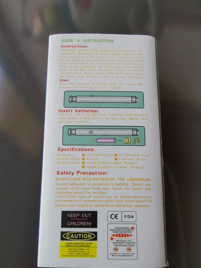 Laser pointer, Everything Else on Carousell