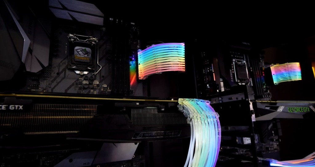 LIAN LI STRIMERS RGB PSU and GPU CABLE EXTENSIONS, Computers & Tech ...