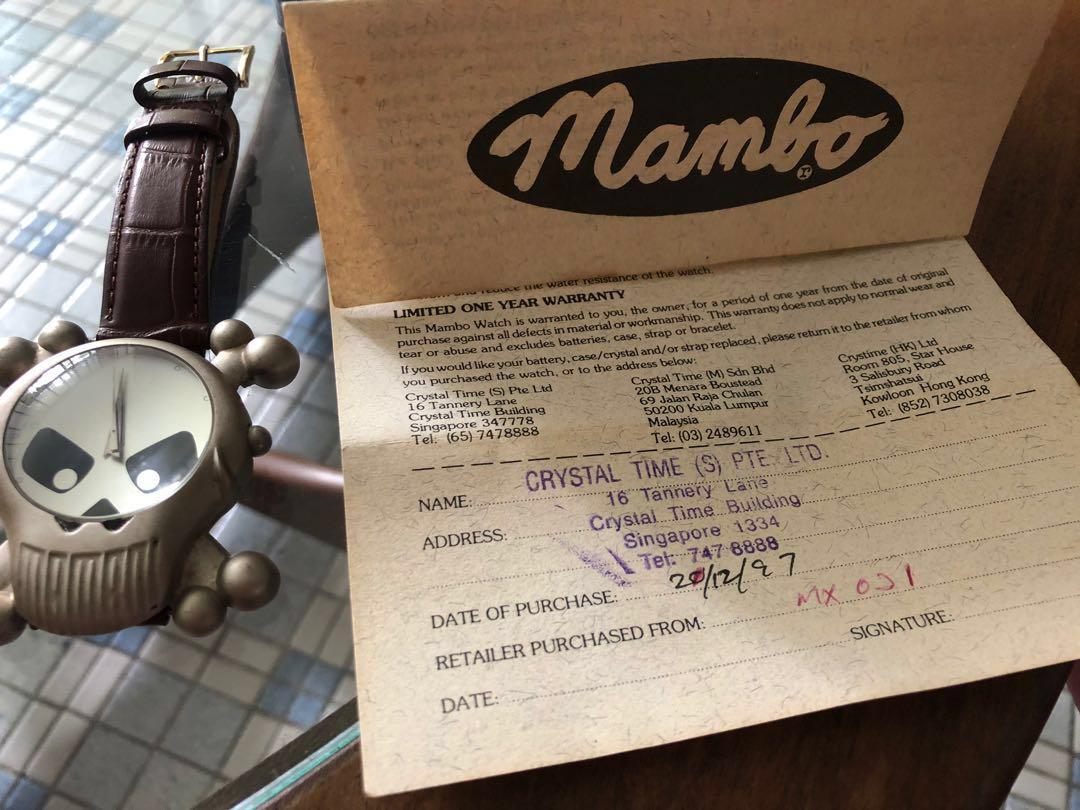 Mambo Time-lords Skull And Bones, Extremely Rare Reg Mombassa, Mobile ...