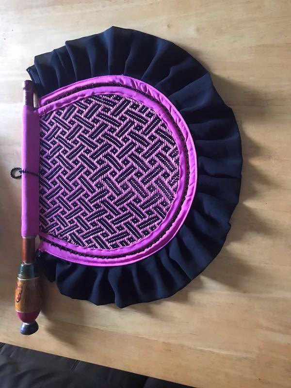 Manual Traditional Hand Held Fan, Furniture & Home Living, Lighting ...