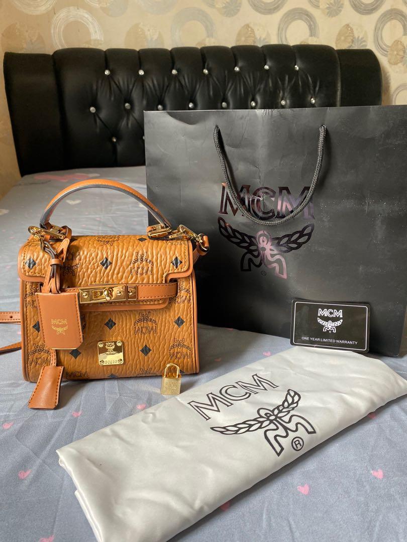 MCM Bag original, Fesyen Wanita, Tas & Dompet di Carousell