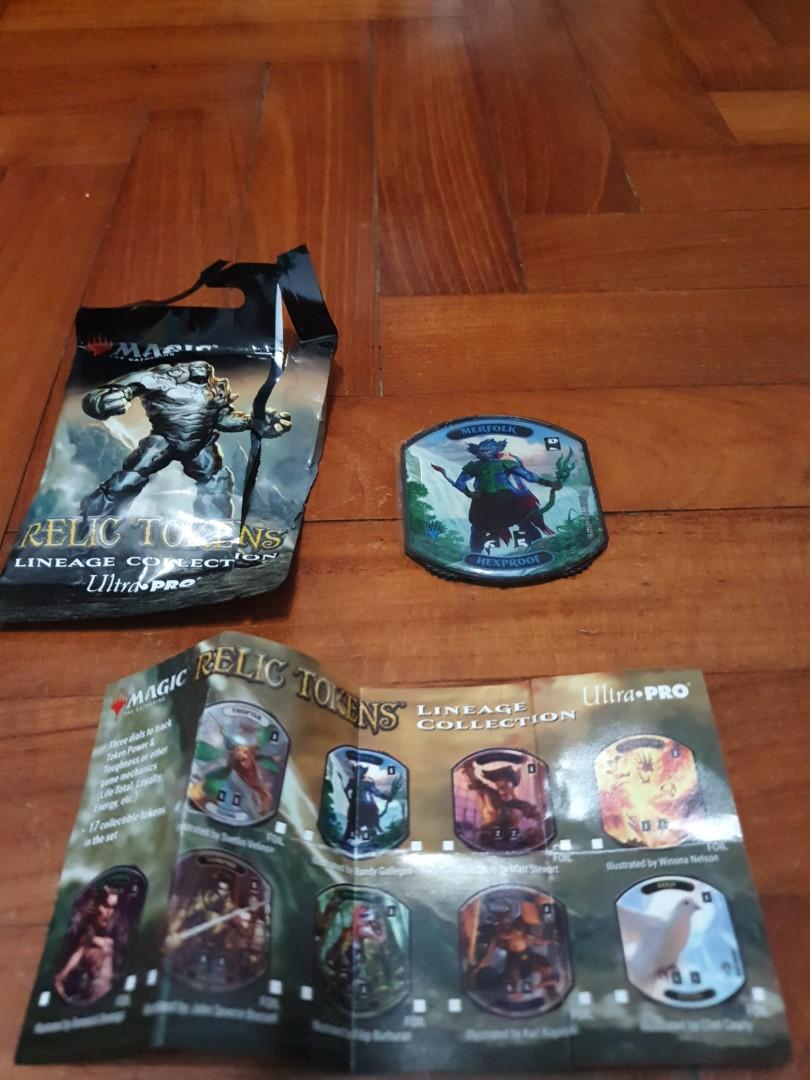 MTG Relic Token - Lineage Collection (Merfolk token), Hobbies & Toys ...