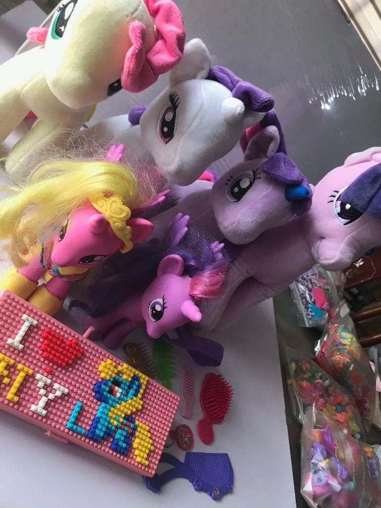 My Little Pony (MLP) plushies , Hobbies & Toys, Toys & Games on Carousell