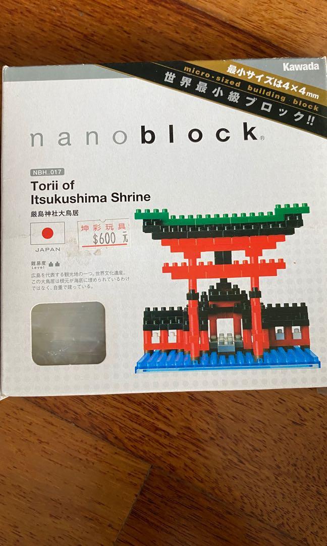 Nanoblock NBH 017 - Torii of Itsukushima Shrine, Hobbies & Toys, Toys & Games on Carousell
