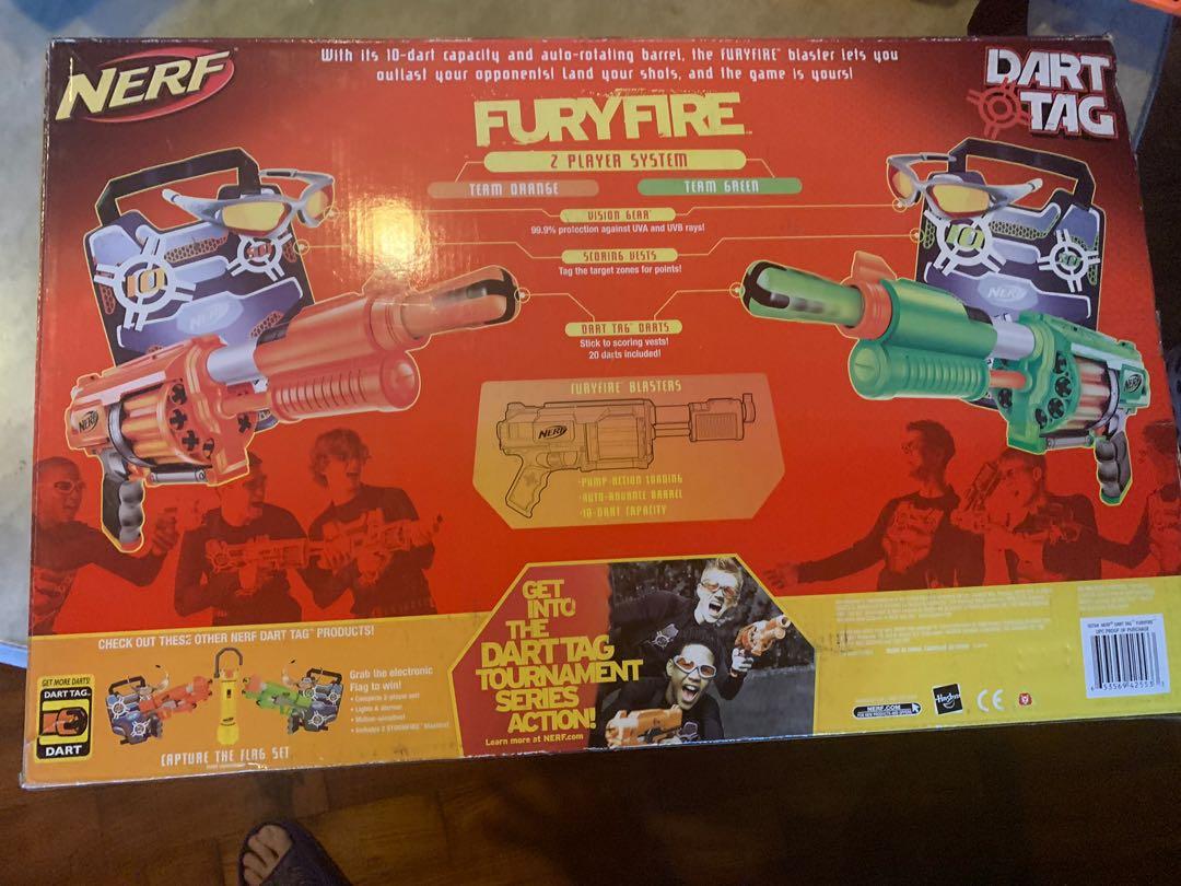 Nerf Dart Tag Fury Fire, Hobbies & Toys, Toys & Games on Carousell