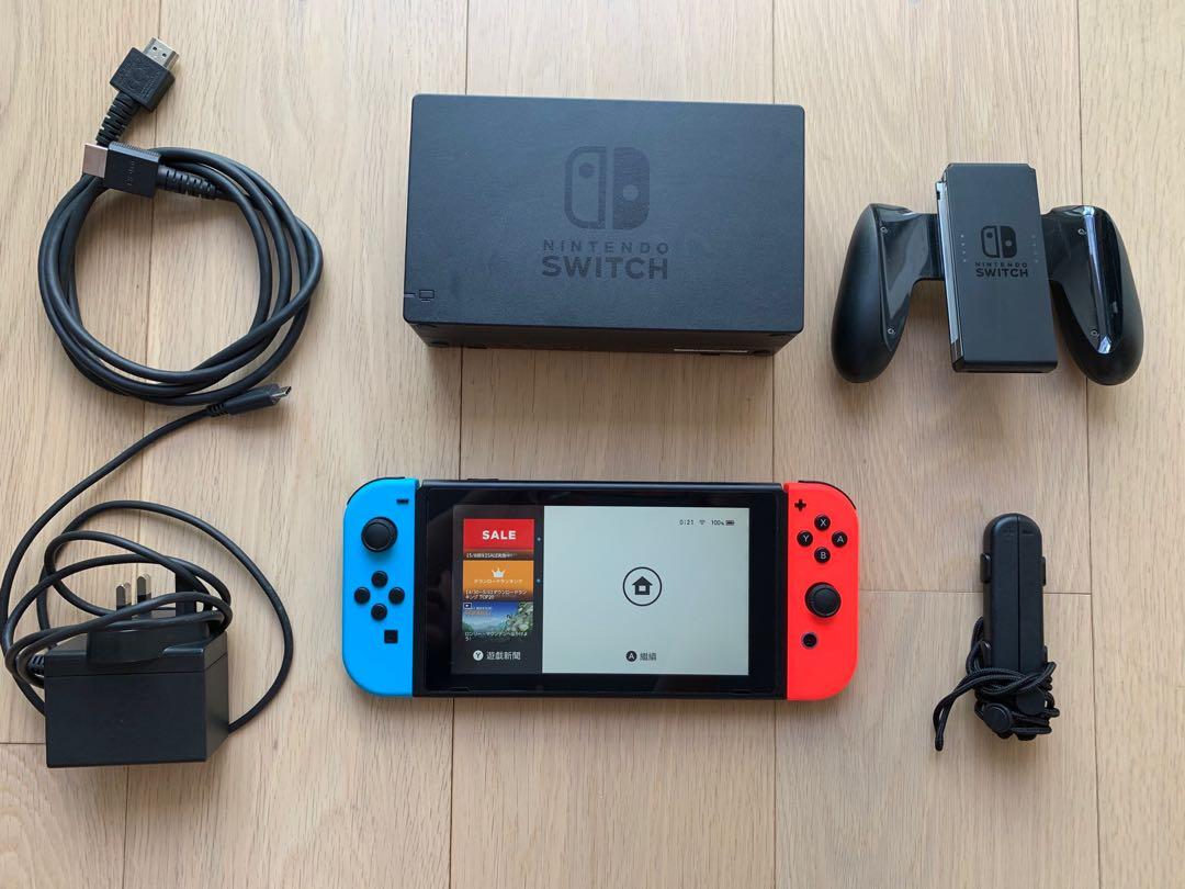 Nintendo Switch 主機 舊版, 電子遊戲, 電子遊戲機, Nintendo 任天堂 - Carousell