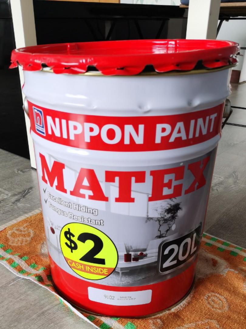 Nippon Matex Emulsion Paint 20Ltr, Everything Else on Carousell