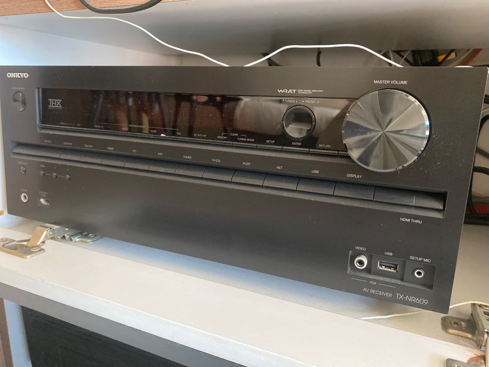 Onkyo TX-NR609 AV Receiver, Audio, Soundbars, Speakers & Amplifiers on ...