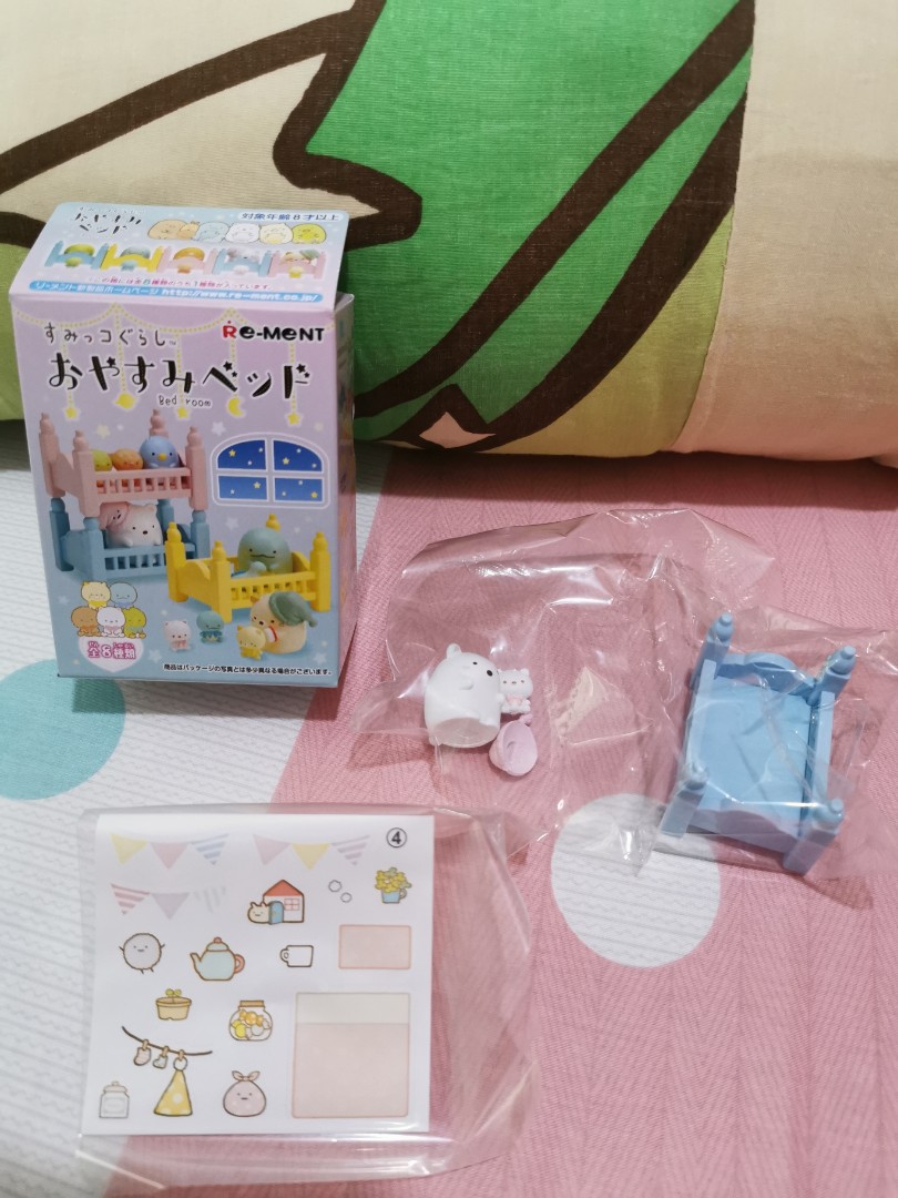 角落生物re-ment bed room系列, 興趣及遊戲, 玩具 & 遊戲類 - Carousell