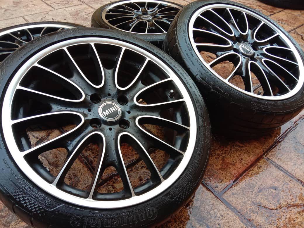RIM MINI COOPER 17 PCD100, Auto Accessories on Carousell