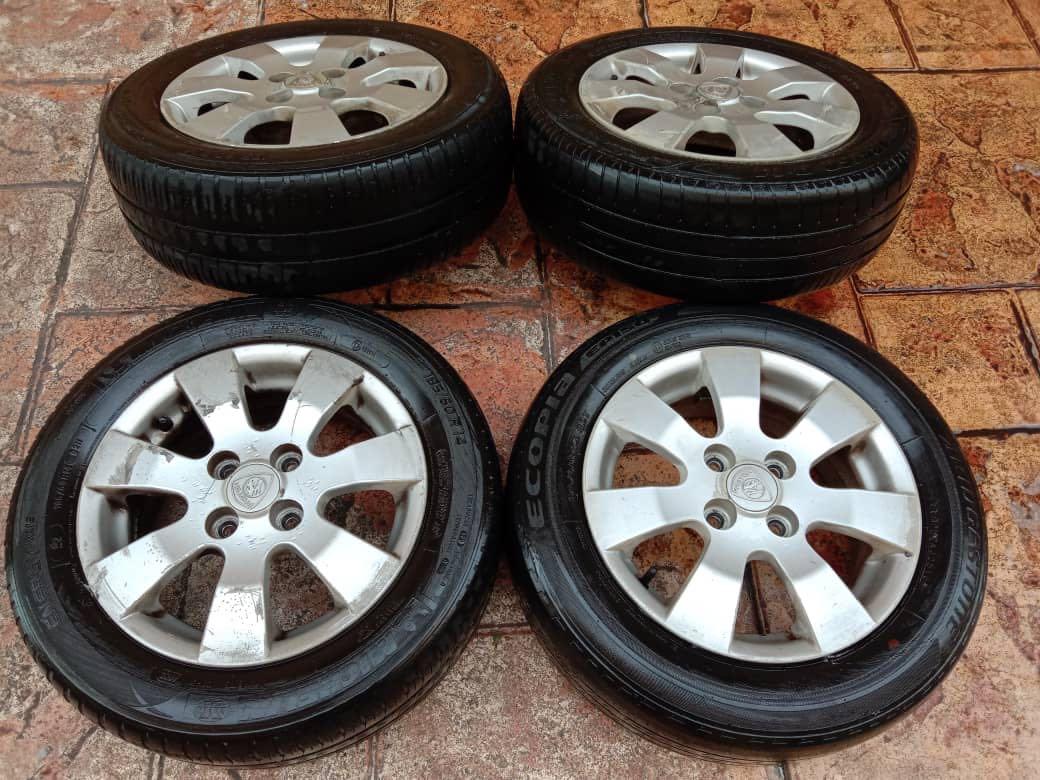 RIM SAGA BLM 14 INCI PCD100, Auto Accessories on Carousell