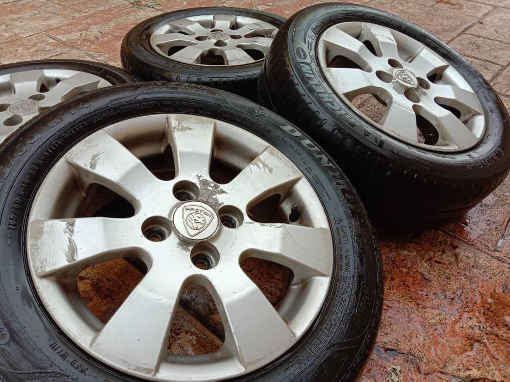 RIM SAGA BLM 14 INCI PCD100, Auto Accessories on Carousell