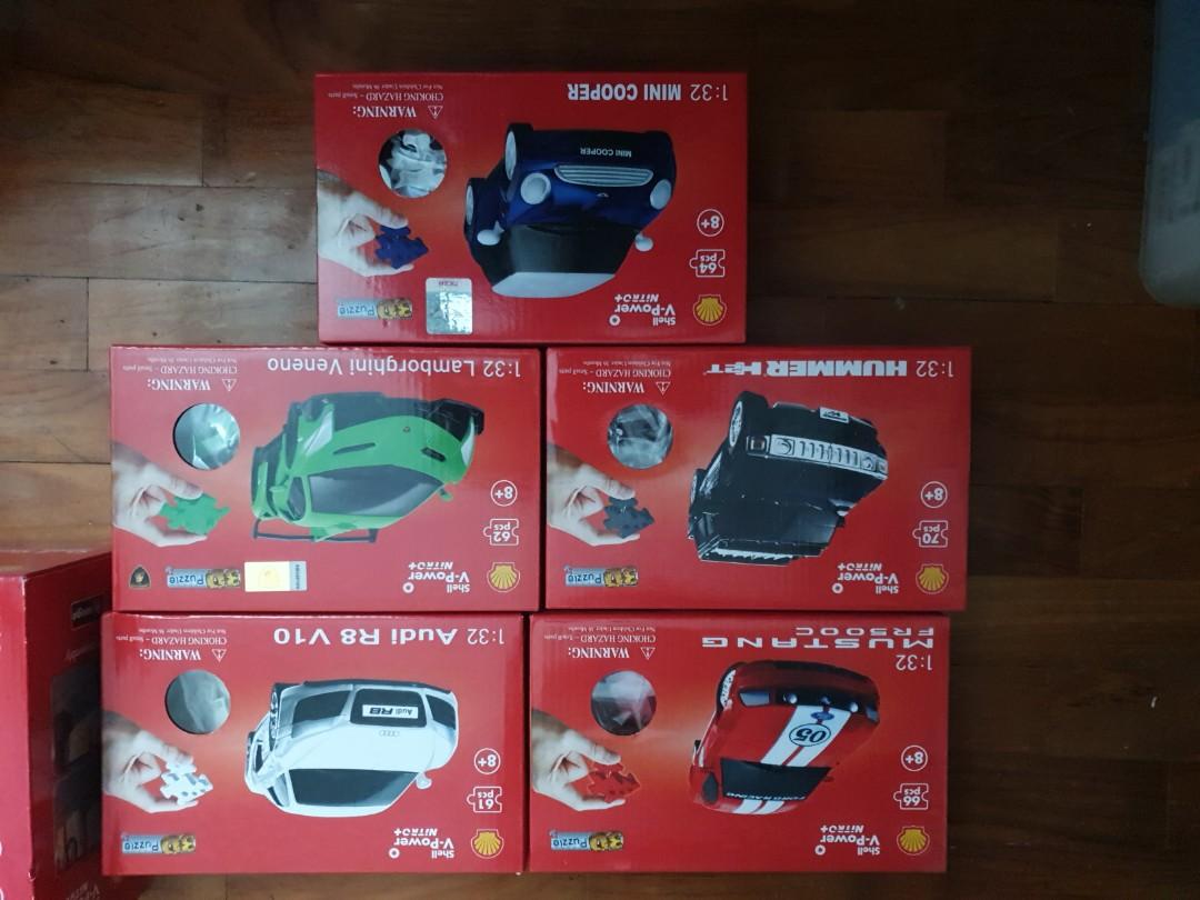 Shell V -power nitro car and station set 3D puzzle, Hobbies & Toys ...