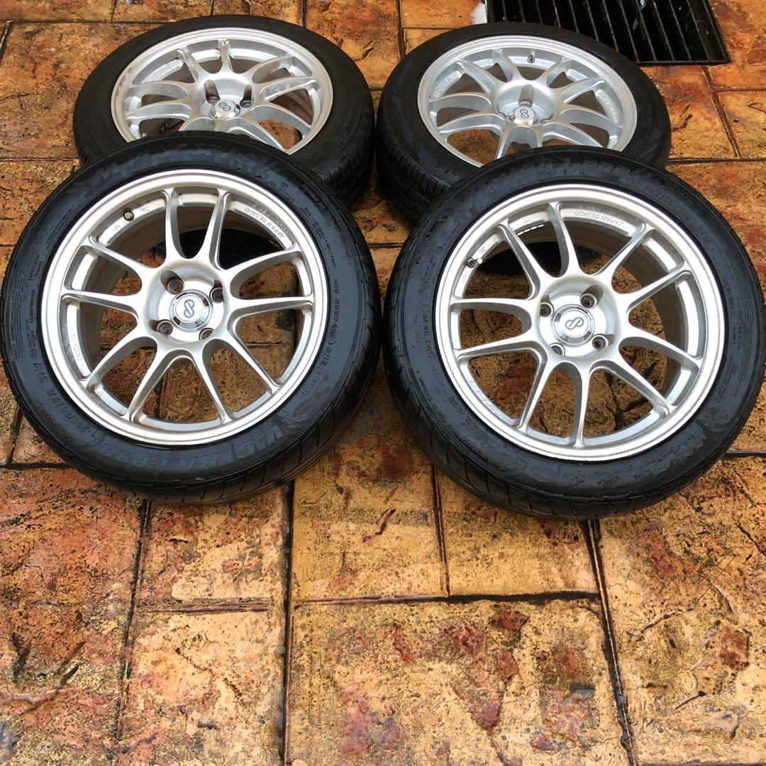 Sport Rim Enkei PF01 16X7JJ PCD100, Auto Accessories on Carousell