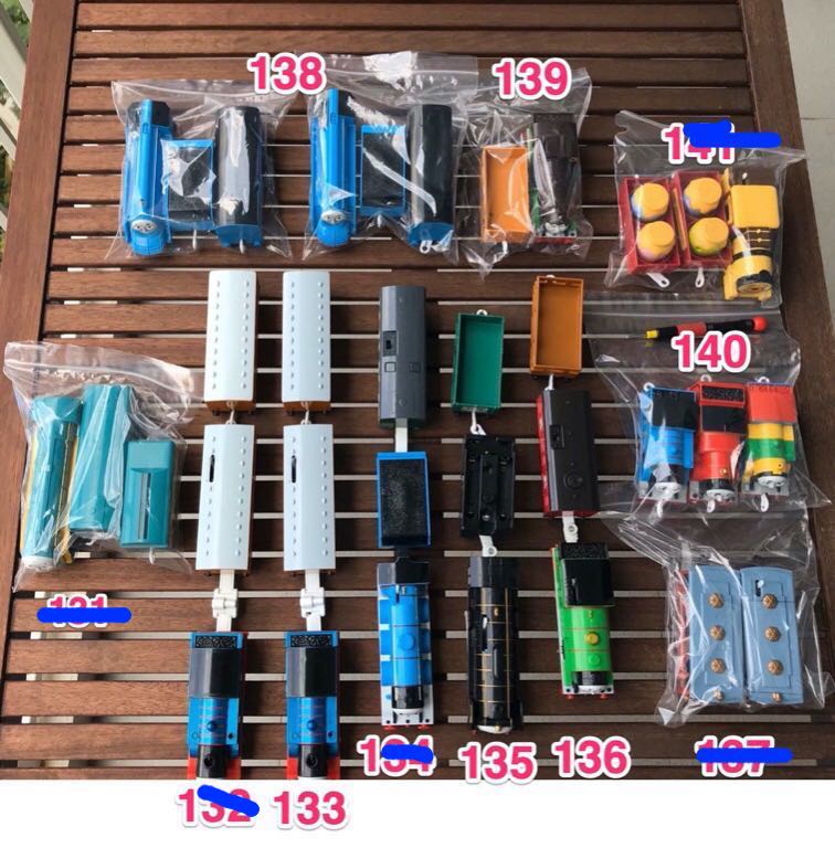 Takara Tomy Thomas and friends - mix and match 2 - plarail trains ...