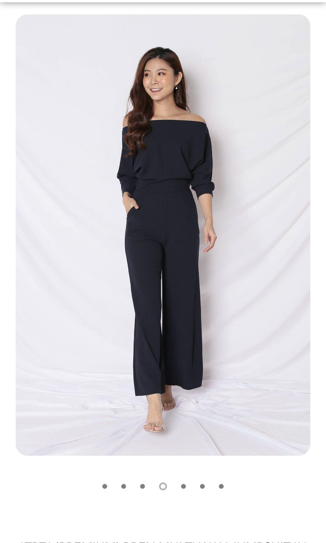 *TPZ* (PREMIUM) BREN MULTI WAY JUMPSUIT IN DEEP NAVY, Women's Fashion ...