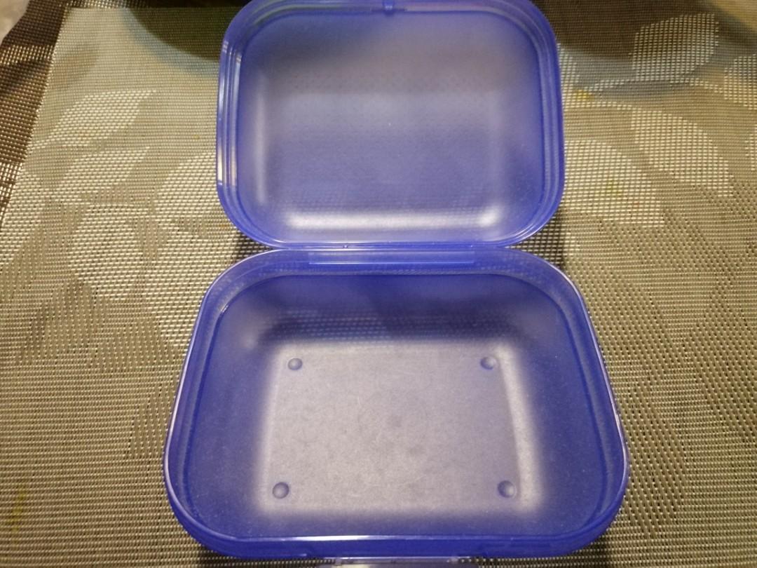 Tupperware medicine pills case, Health & Nutrition, Health Supplements ...