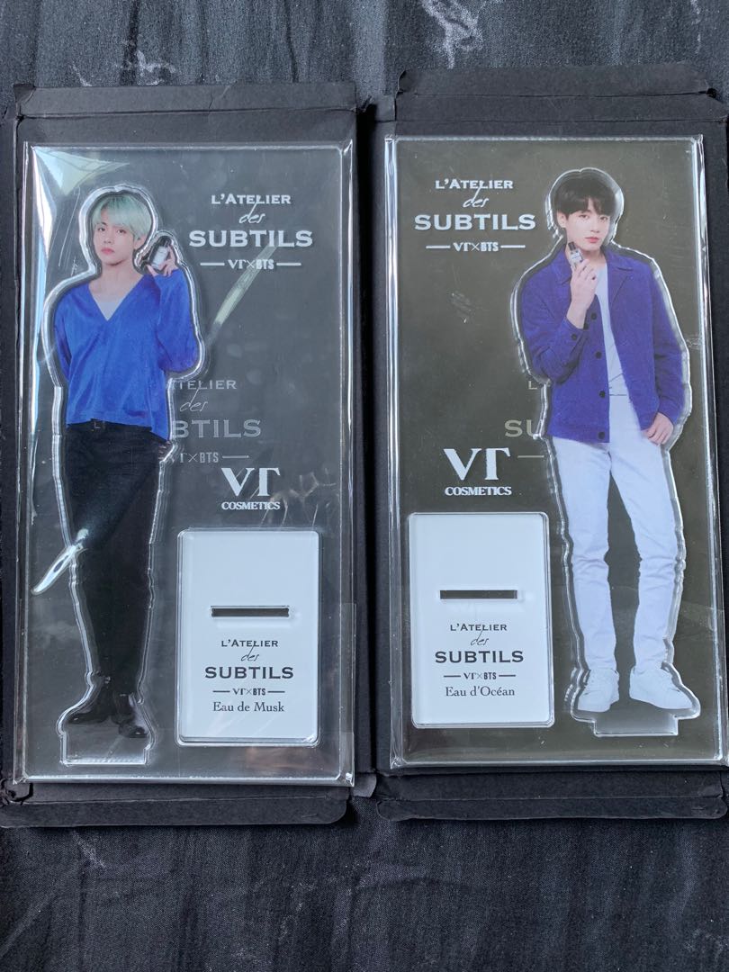 VT X BTS PERFUME STANDEE, Hobbies & Toys, Memorabilia & Collectibles, K ...