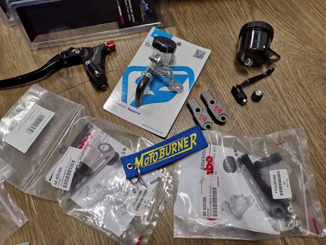 Yamaha Aerox brake upgrade set Brembo TWM, Motorcycles, Motorcycle ...