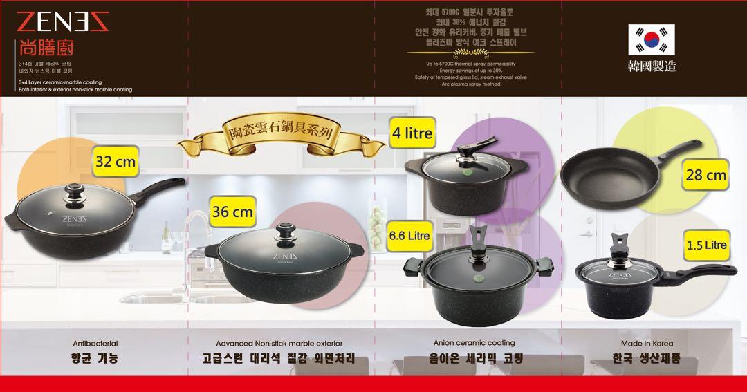 Zenez 28cm Frying Pan, Furniture & Home Living, Kitchenware & Tableware ...