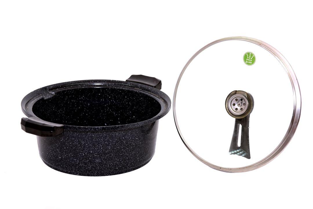 Zenez 36 Litre Cooking Pot with Lid, Furniture & Home Living ...