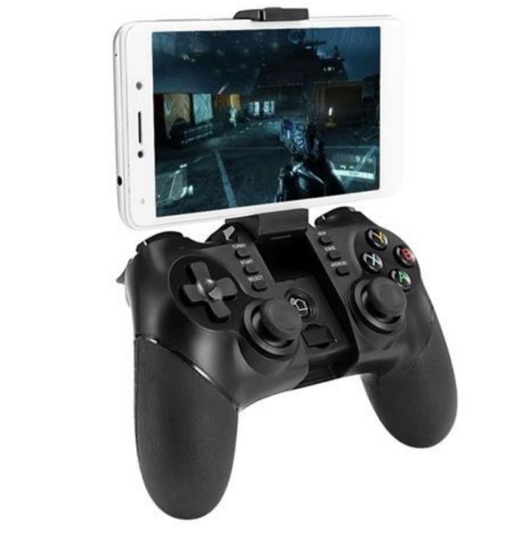 ZM-X6 Bluetooth/2.4G Wireless Gamepad with Phone Holder Turbo Function ...