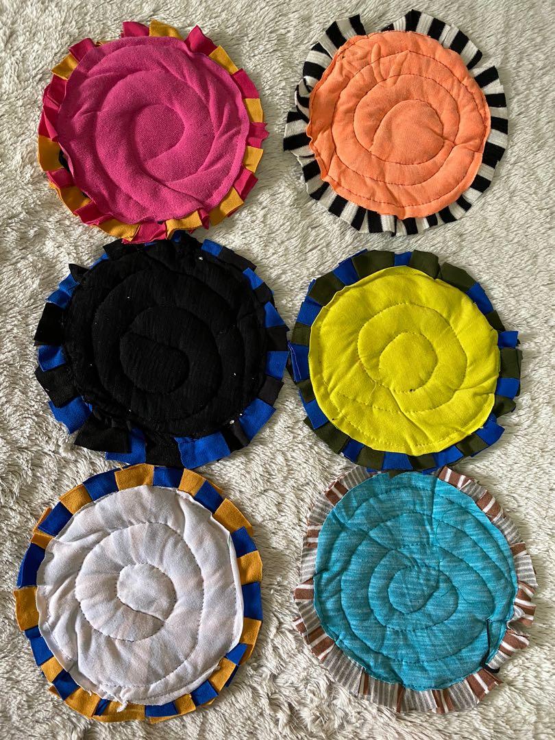 6pcs for 12 pesosonly multipurpose round rags/basahan, Furniture & Home ...