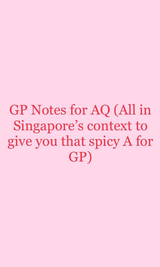 A Level GP Notes for Singapore based stats & examples: perfect for AQ ...
