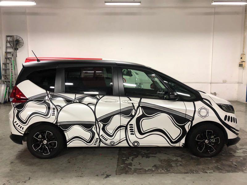 Animation Sticker Decal, Racing Track Car Stickers, Team Decal Logo ...