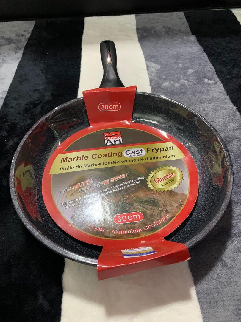 Authentic QueenSense Ceramic Pot and Frying Pan (Made In Korea), Home ...