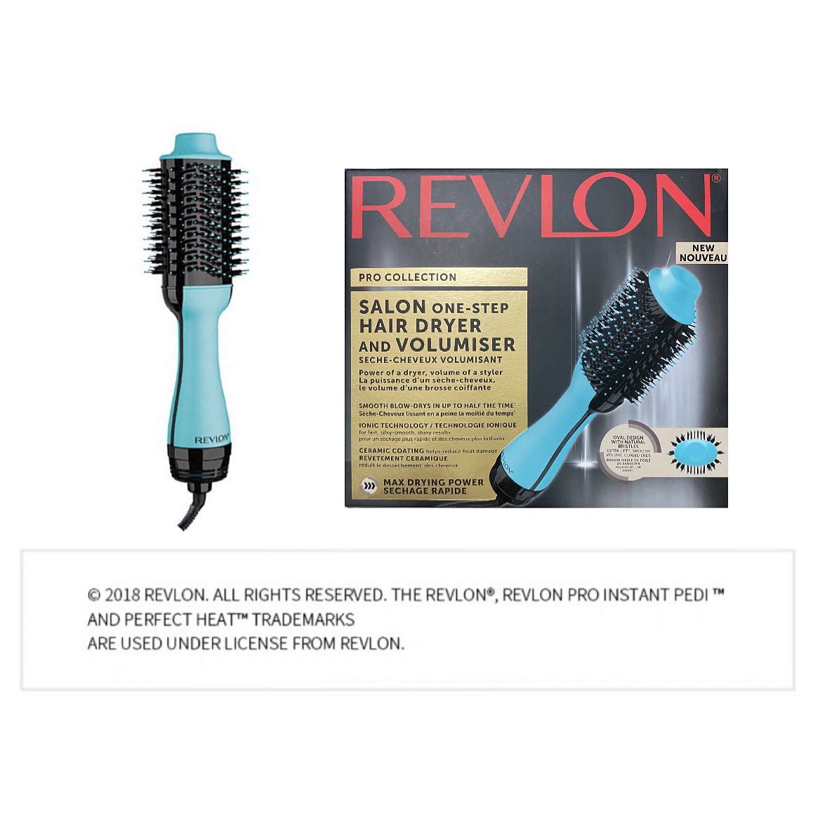 Revlon One-Step Hair Dryer & Volumizer Pro Collection Revlon Hair Tools ...