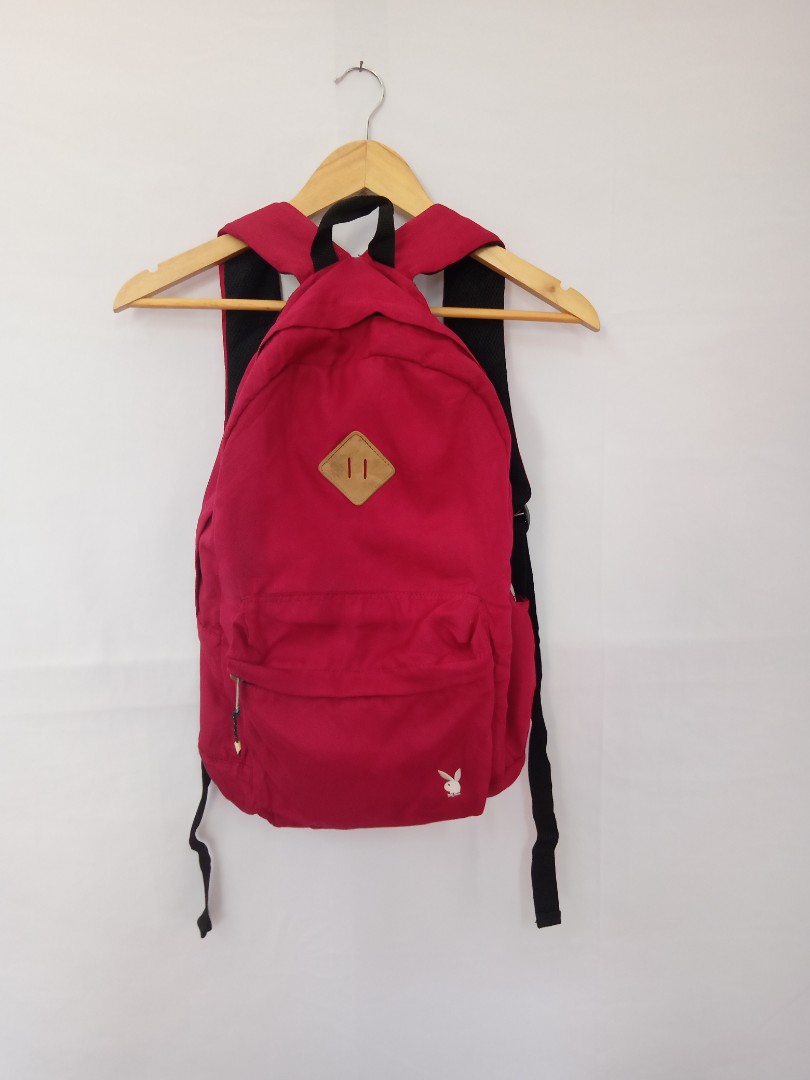 Backpack Playboy, Men's Fashion, Bags, Backpacks on Carousell