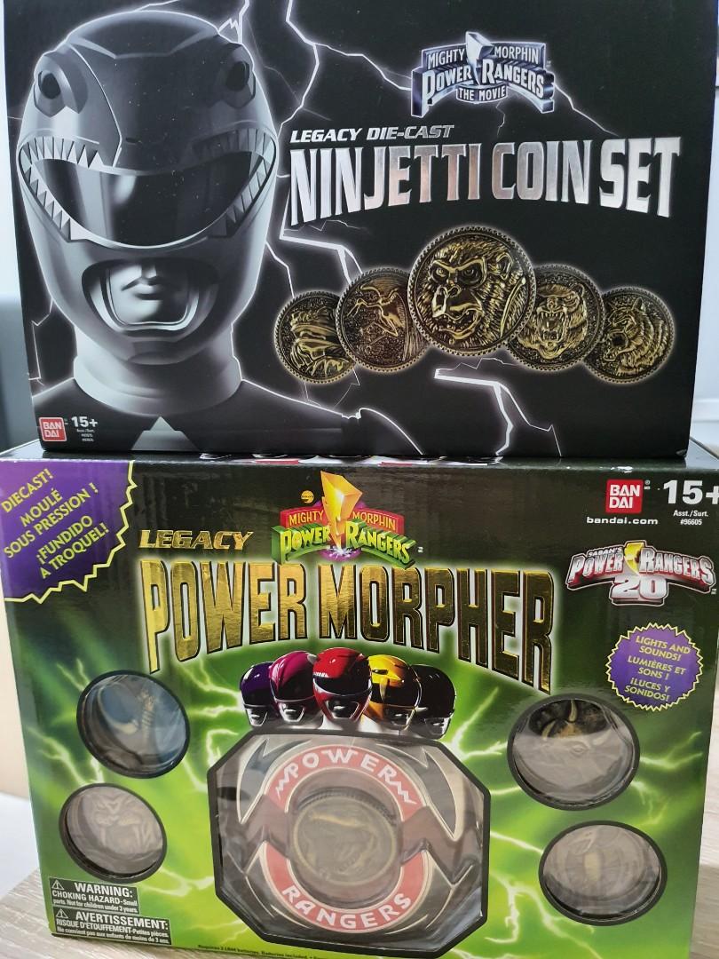 Bandai Legacy Morpher & Legacy Ninjetti Coin Set Bundle, Hobbies & Toys ...