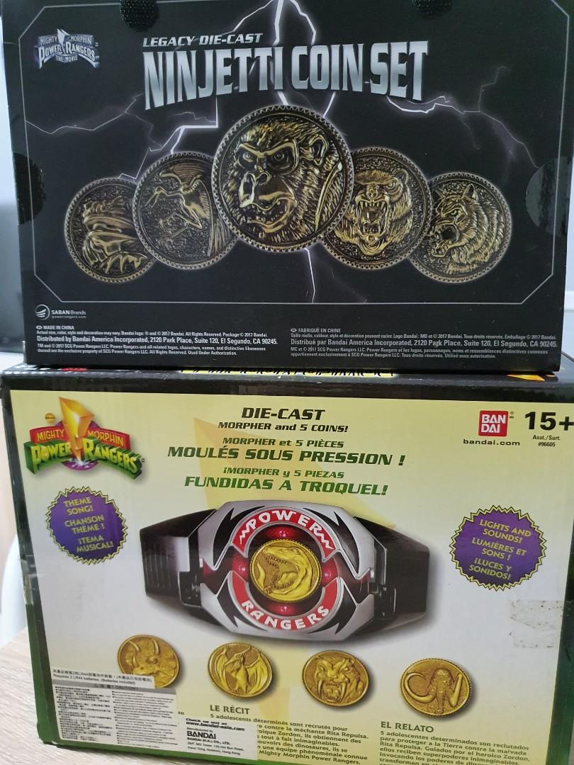 Bandai Legacy Morpher & Legacy Ninjetti Coin Set Bundle, Hobbies & Toys ...