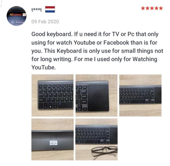 Bluetooth Keyboard Wireless Numeric Keypad Trackpad BNIB, Computers & Tech, Parts & Accessories ...