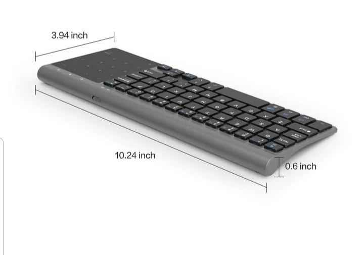 Bluetooth Keyboard Wireless Numeric Keypad Trackpad BNIB, Computers & Tech, Parts & Accessories ...