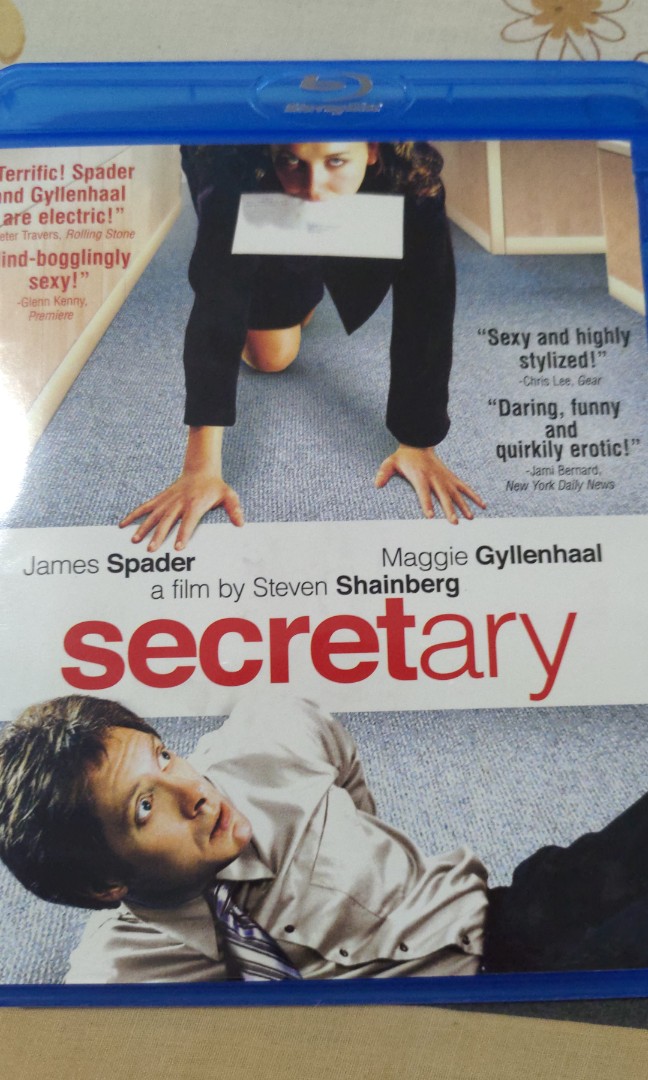 Bluray Secretary - James Spader, Maggie Gyllenhall, Hobbies & Toys ...