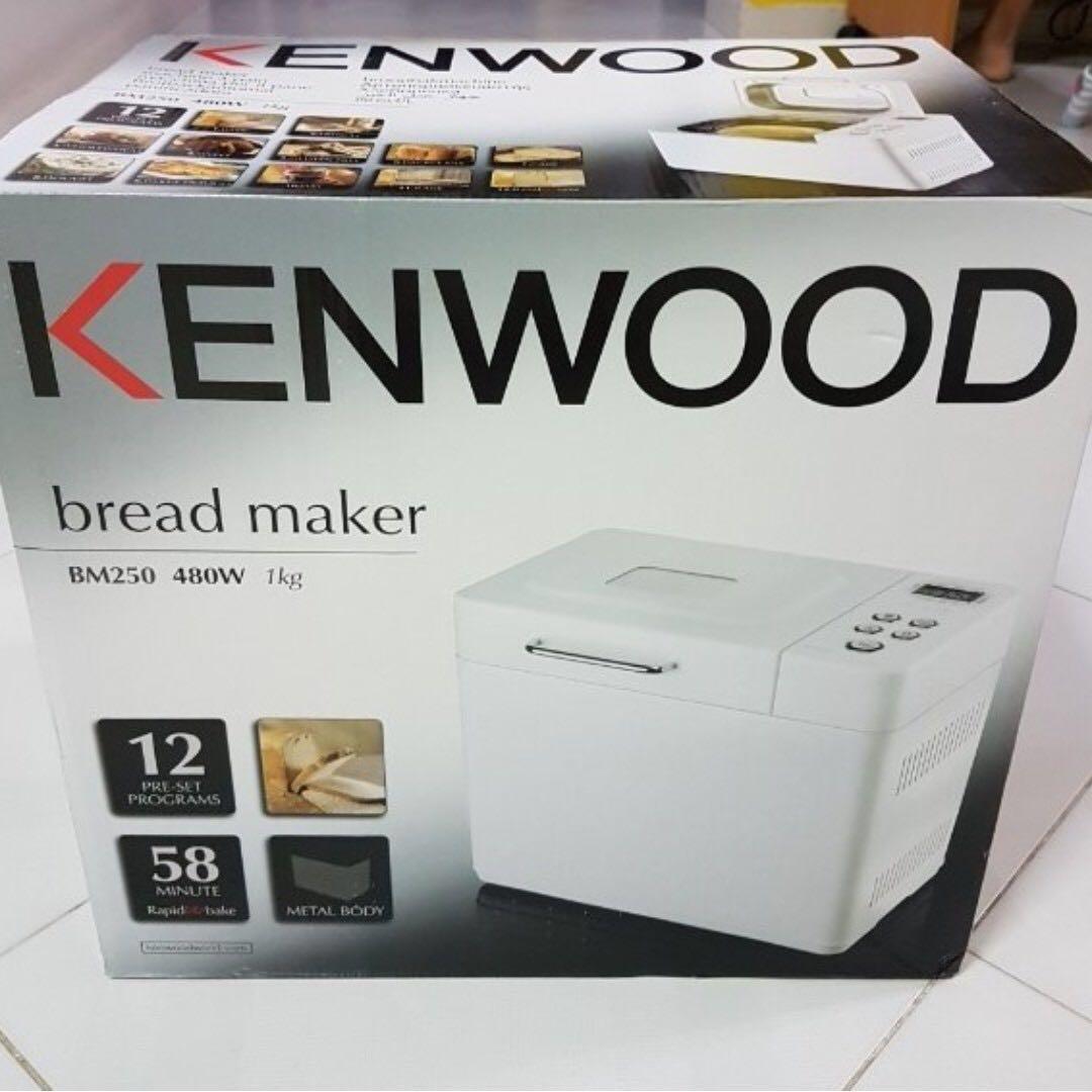 BM250 Kenwood Bread Machine, TV & Home Appliances, Kitchen Appliances ...