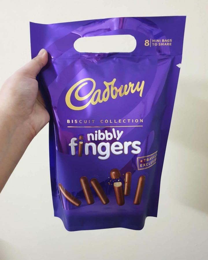 CADBURY NIBBLY FINGERS, Food & Drinks, Homemade Bakes on Carousell