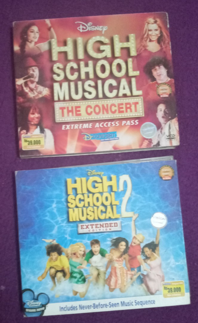 CD Kaset High School Musical Original (HSM), Musik & Media, CD, DVD ...