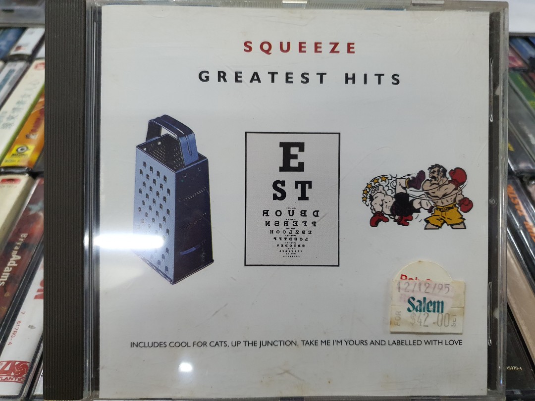 (CD) Squeeze Greatest Hits , Squeeze, Hobbies & Toys, Music & Media ...