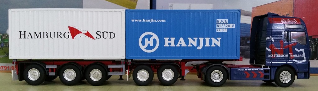 conrad diecast Nooteboom combitrailer and Man 4X2 Tractor, Hobbies ...
