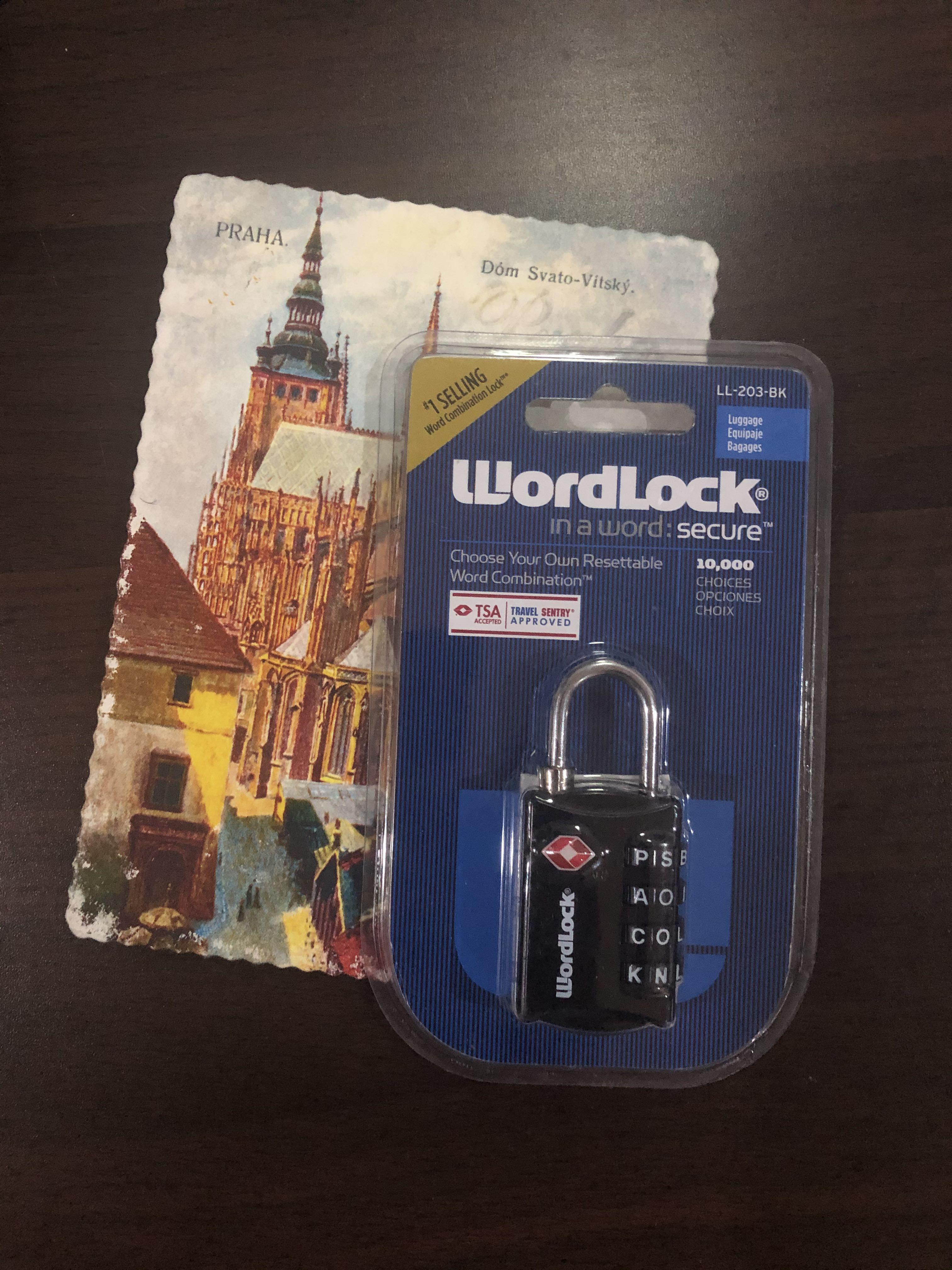 Cool Wordlock Combination, Hobbies & Toys, Travel, Travel Essentials ...