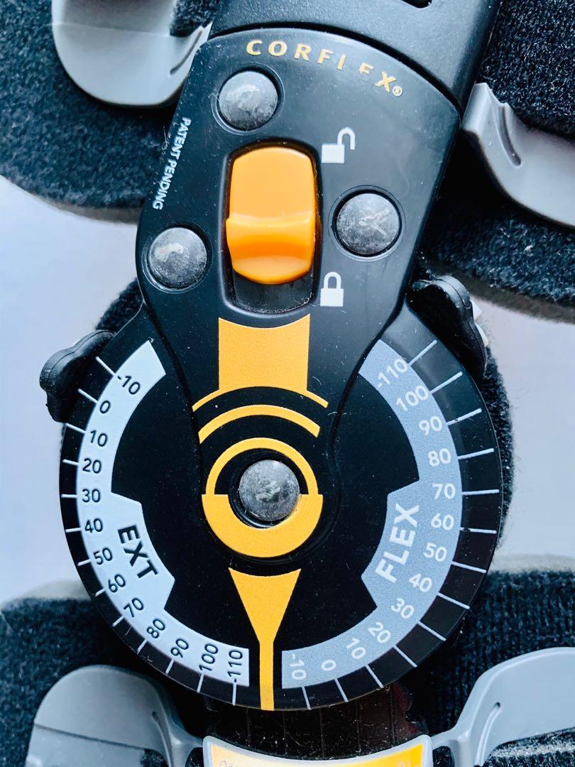 Corflex post-op knee orthosis, Health & Nutrition, Braces, Support ...