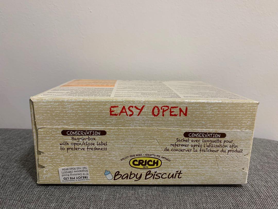 Crich Baby Biscuit, Food & Drinks, Packaged & Instant Food on Carousell