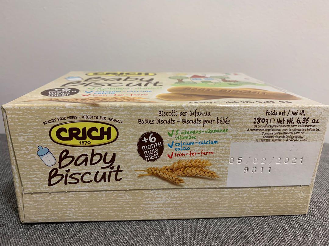 Crich Baby Biscuit, Food & Drinks, Packaged & Instant Food on Carousell